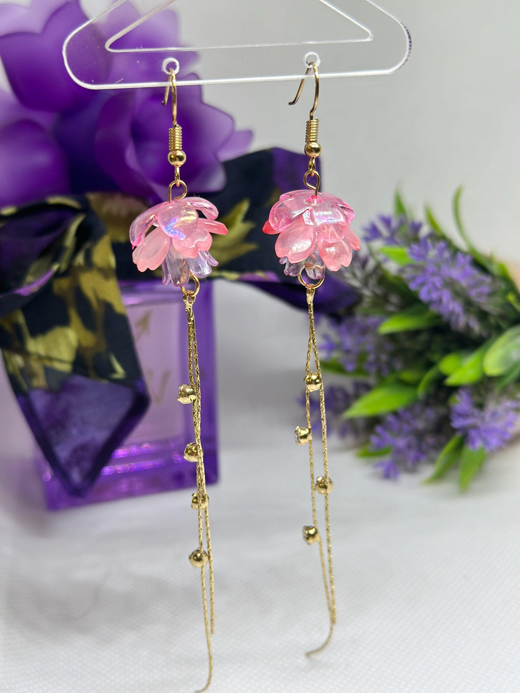 Flower earrings – TuttyKnitty