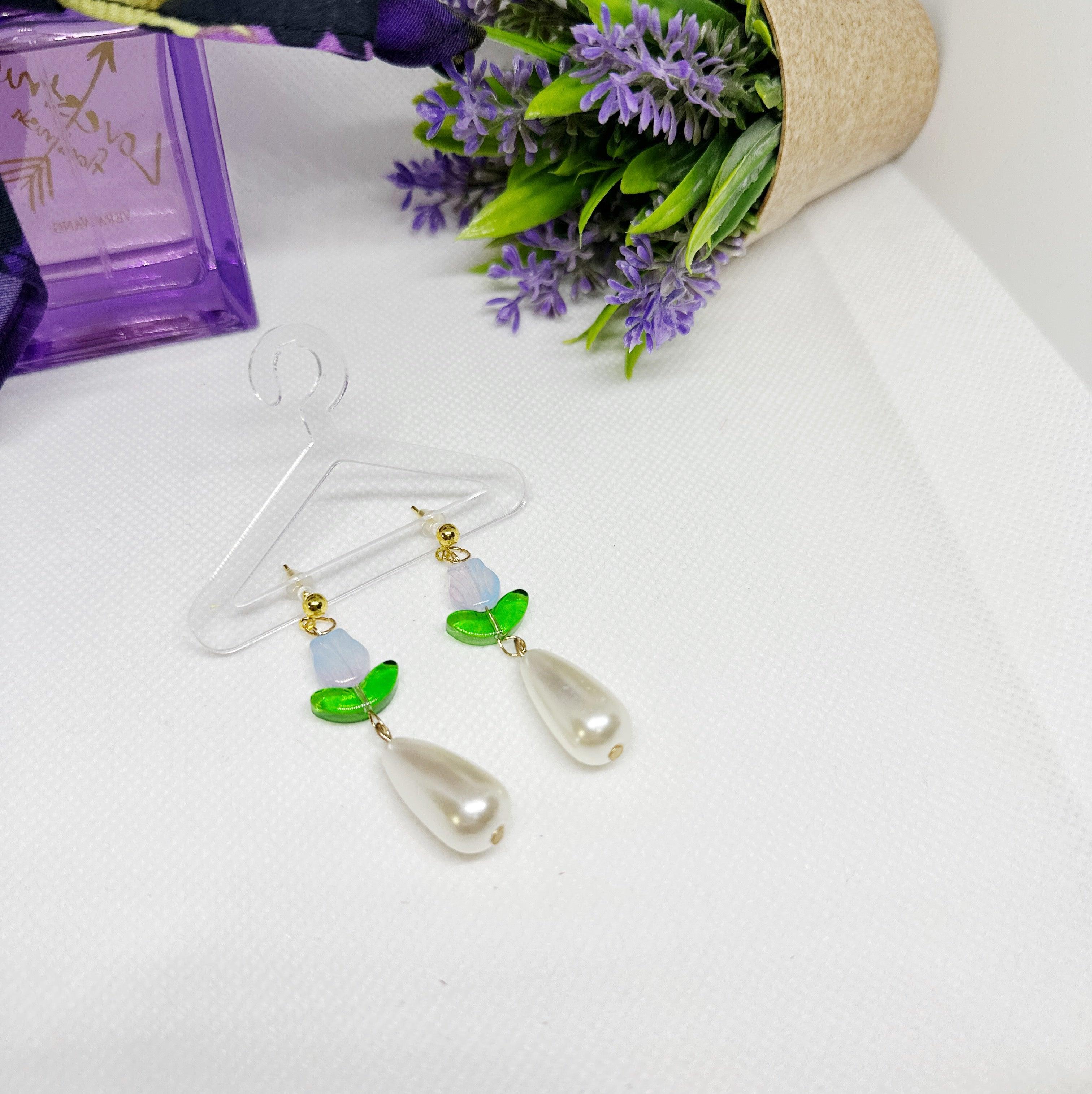 Flower earrings – TuttyKnitty