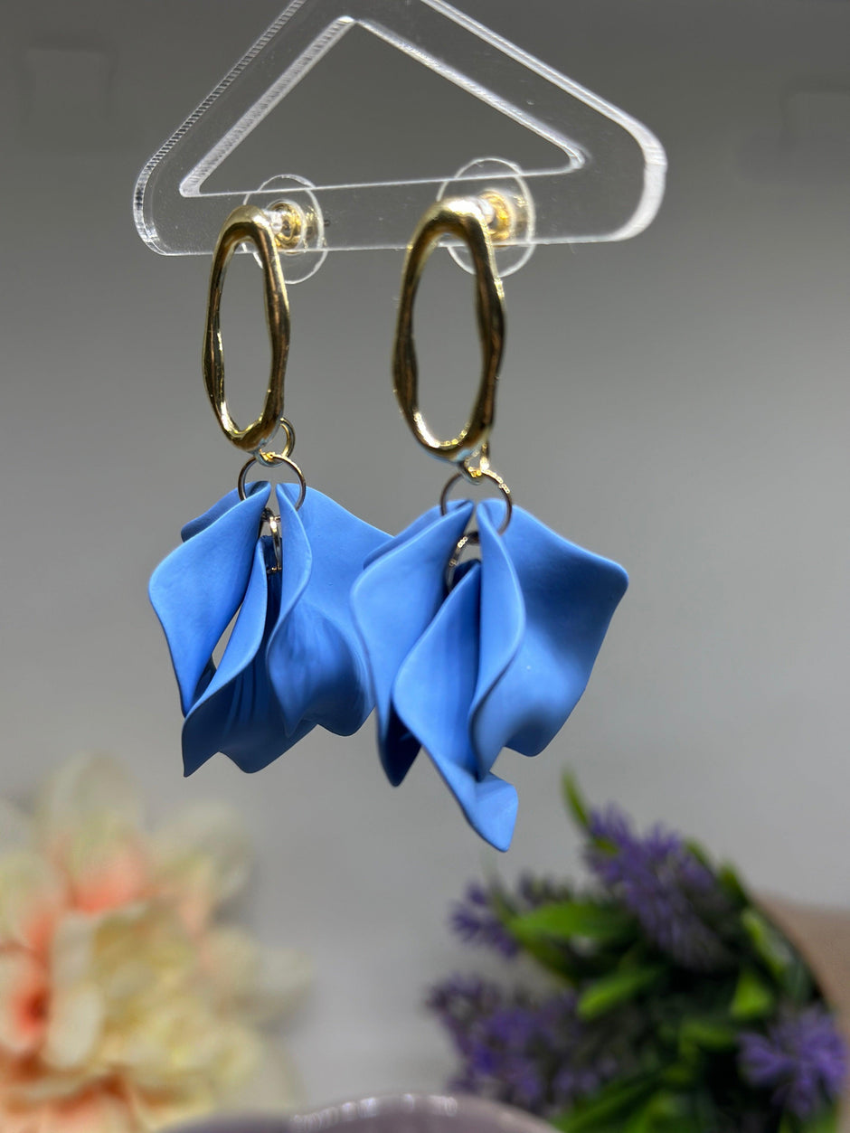 Flower earrings – TuttyKnitty