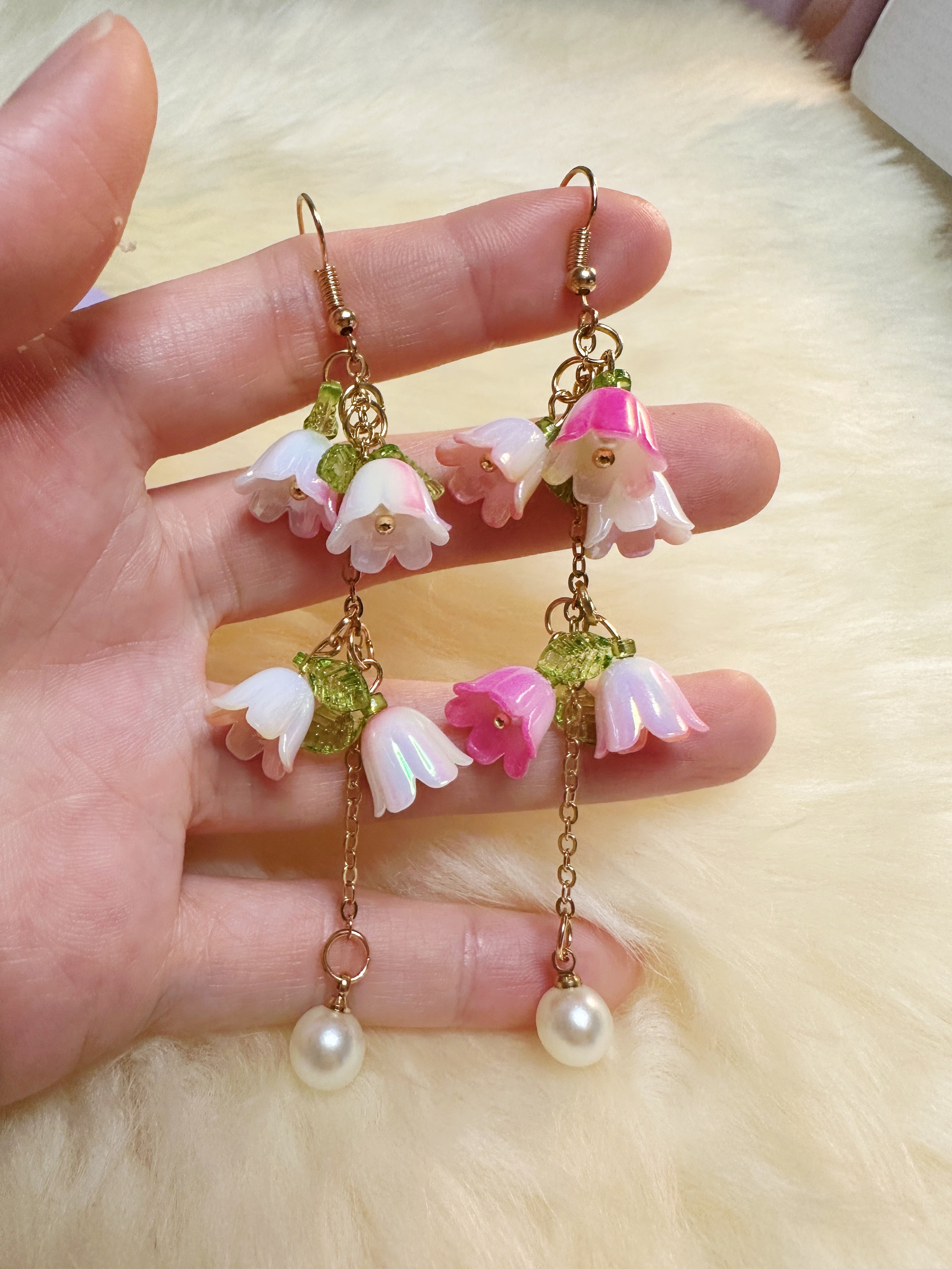 Flower earrings – TuttyKnitty